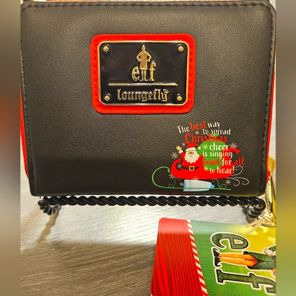 Loungefly | Other | Loungefly Elf Buddy Zip Around Wallet Nwt | Poshmark